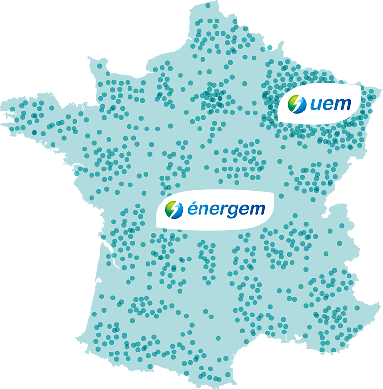 énergem, une filiale du Groupe UEM - énergem